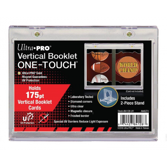Ultra PRO ONE-TOUCH Vertical Booklet Magnetic Card Holder & Display ...