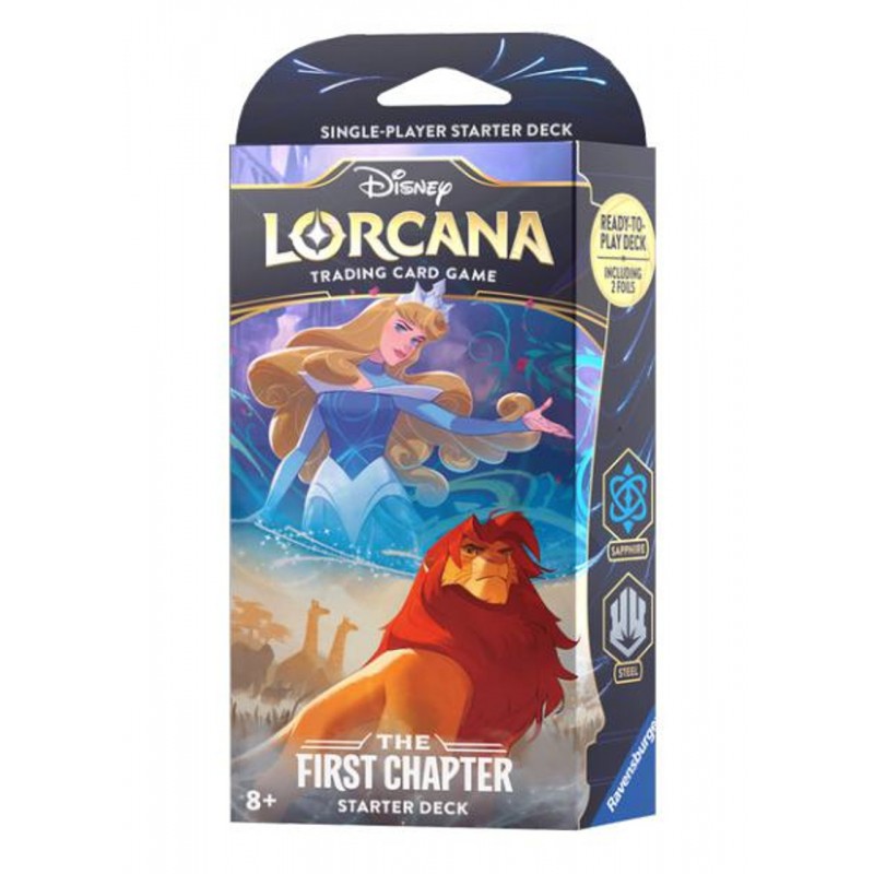 Disney Lorcana: TCG The First Chapter Starter Deck - Sapphire & Steel