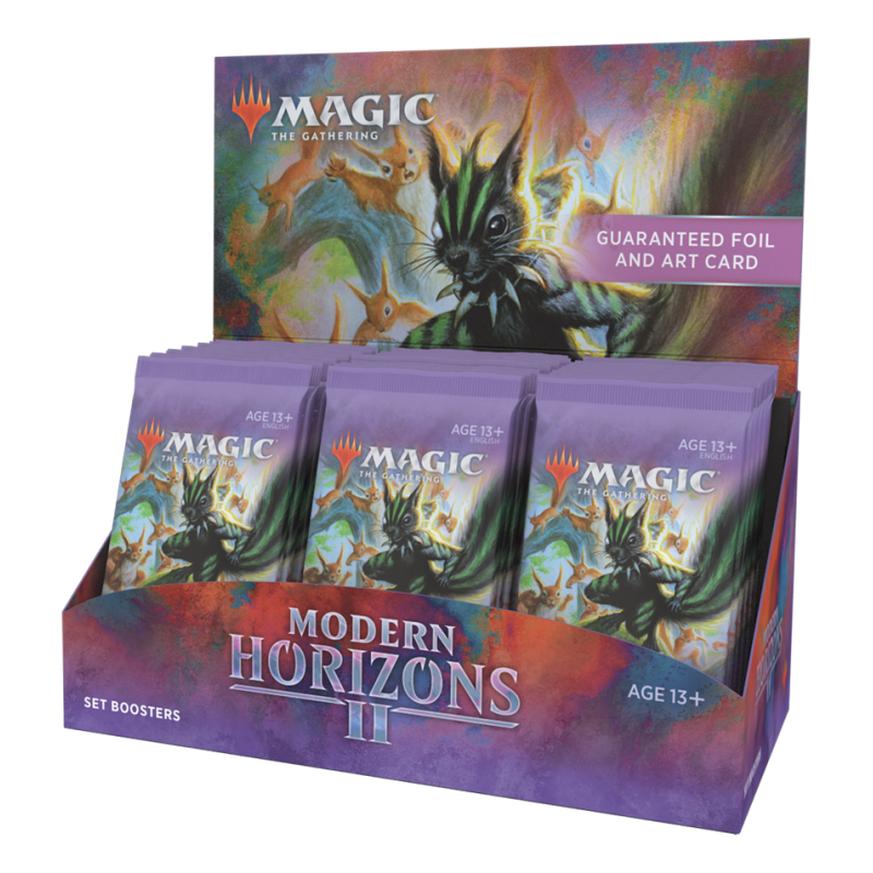 Magic: The Gathering Modern Horizons 2 Set Booster Box, 30/Pack Magic: The Gathering Modern Horizons 2 Set Booster Box, 30/Pack