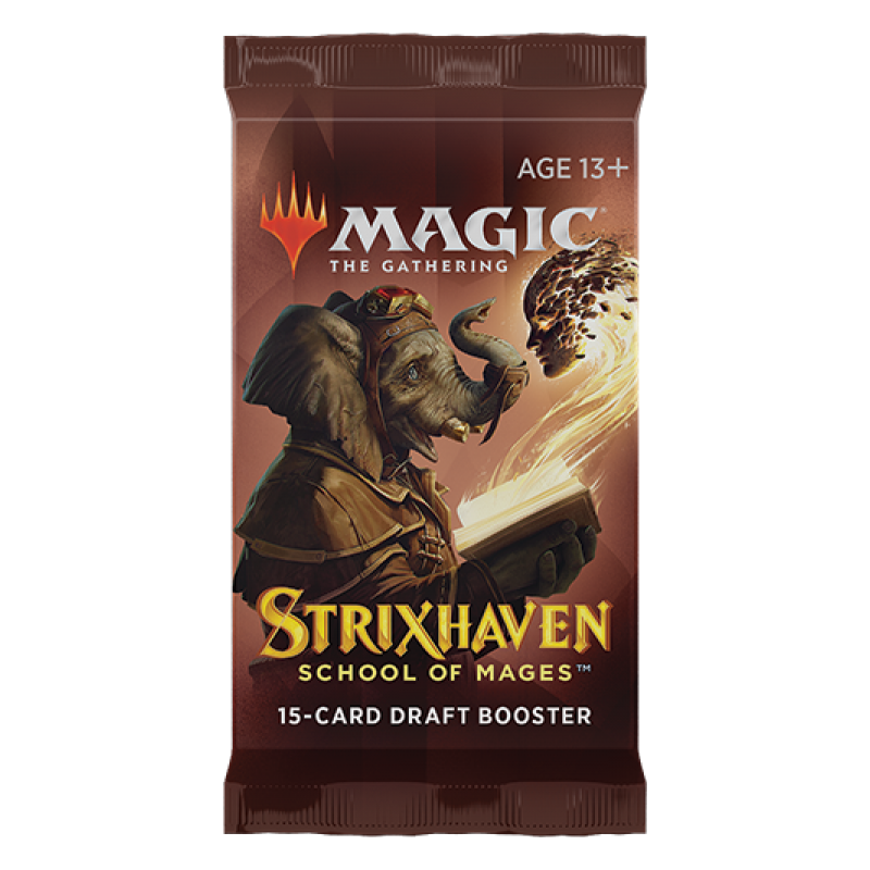 Magic: The Gathering Strixhaven: School of Mages Draft Booster Box, 36/Pack