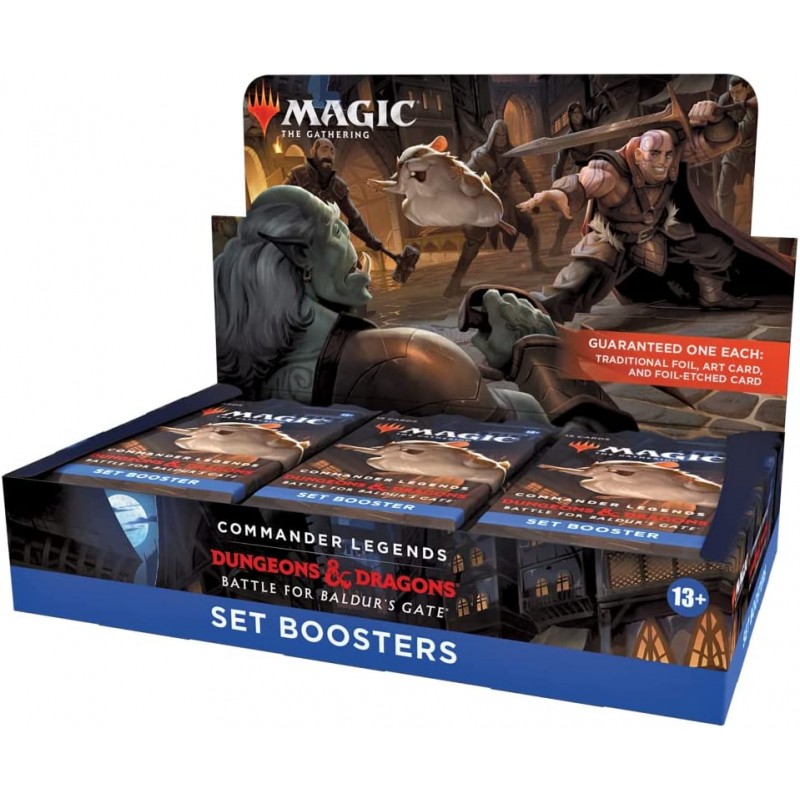 Magic: The Gathering Battle for Baldur's Gate Set Booster Box, 18/Pack