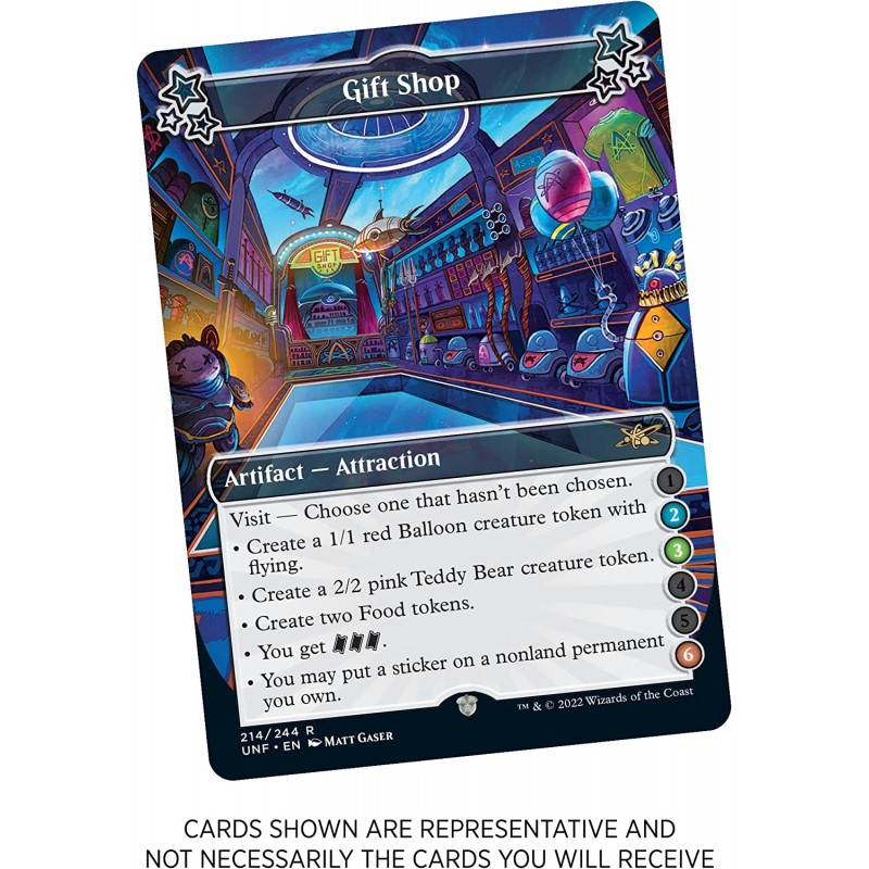 Magic: The Gathering Unfinity Collector Booster Box, 12/Pack