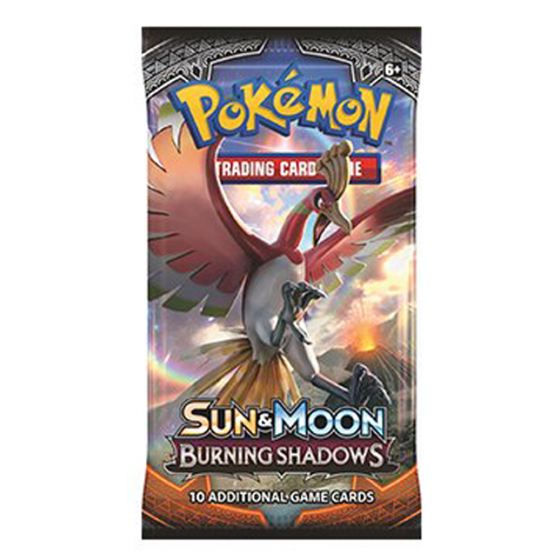 Pokemon Sun & Moon Burning Shadows 10-Card Booster Pack