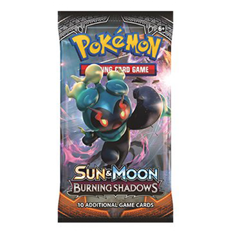 Pokemon Sun & Moon Burning Shadows 10-Card Booster Pack