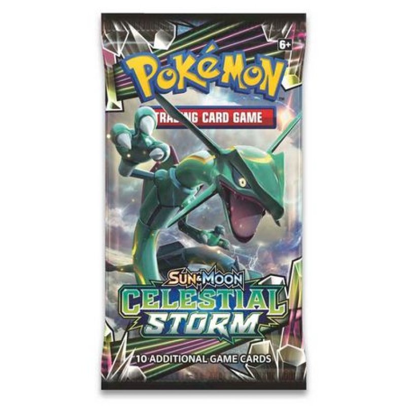 Pokemon Sun & Moon Celestial Storm 10-Card Booster Pack