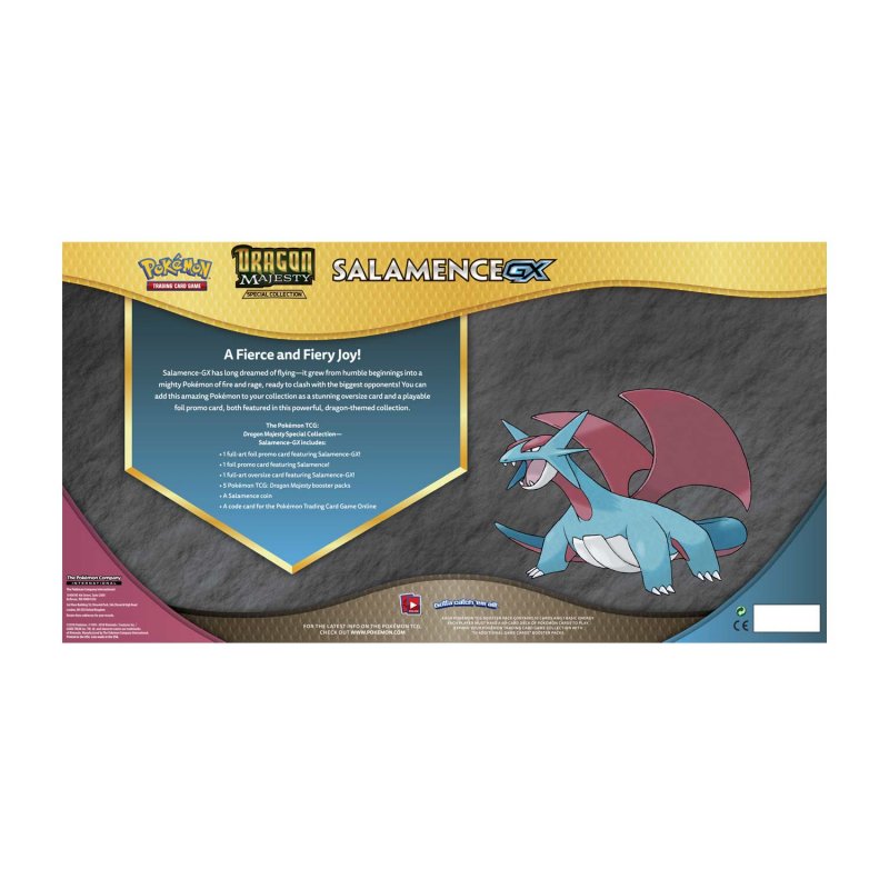 Pokemon Dragon Majesty Salamence-GX Special Collection