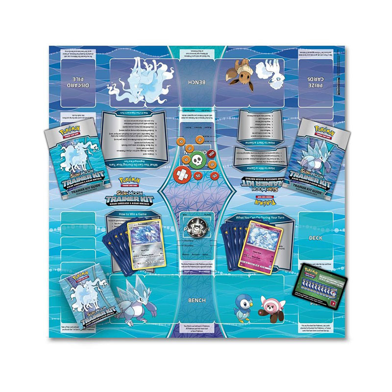 Pokemon Sun & Moon Trainer Kit - Alolan Sandslash & Alolan Ninetales
