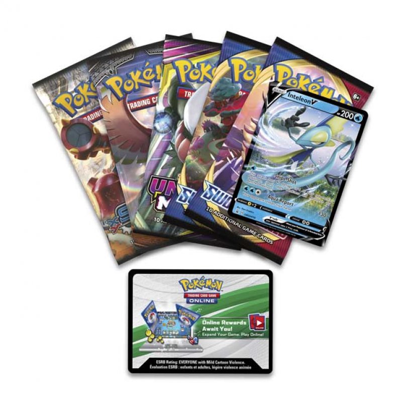 Pokemon Galar Partners Inteleon Tin