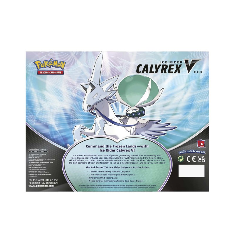Pokemon Ice Rider Calyrex V Box