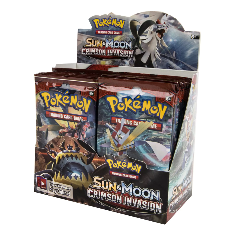Pokemon Sun & Moon Crimson Invasion Booster Box, 36/Pack