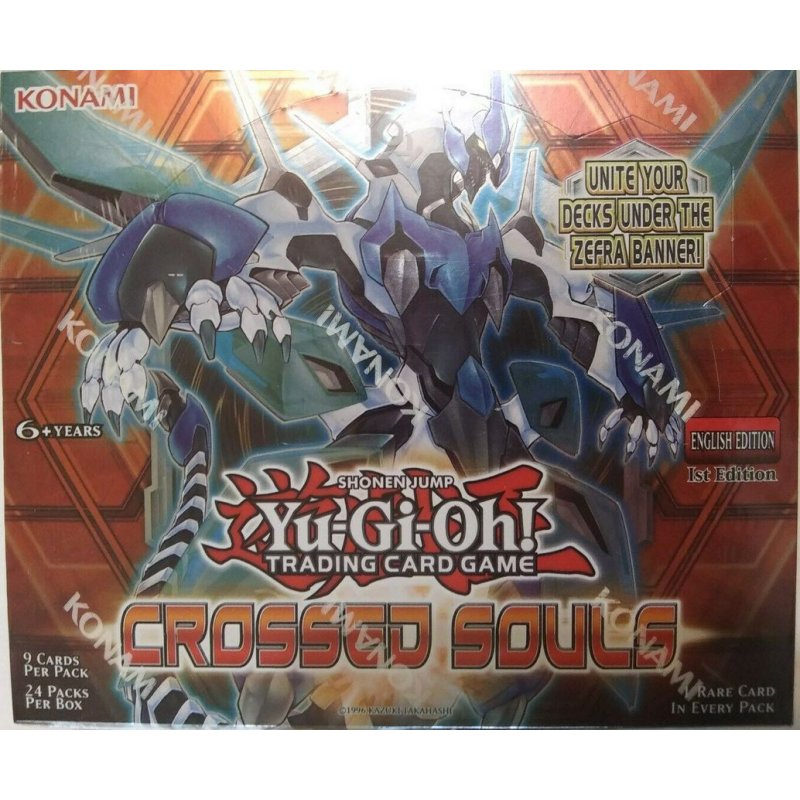Yu-Gi-Oh Crossed Souls 1st Edition Booster Box, 24/Pack