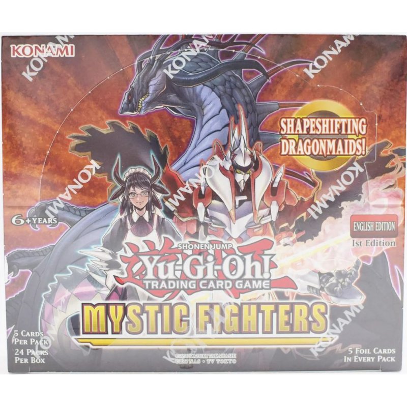 Yu-Gi-Oh Mystic Fighters Booster Box, 24/Pack