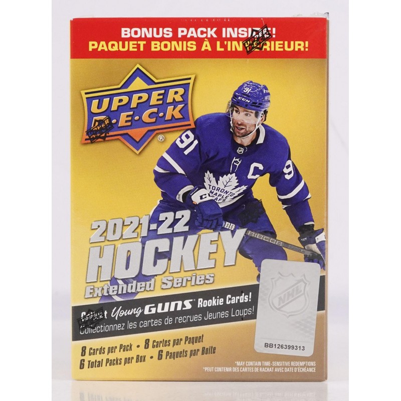 2021-22 Upper Deck Extended Series Hockey 6-Pack Blaster Box
