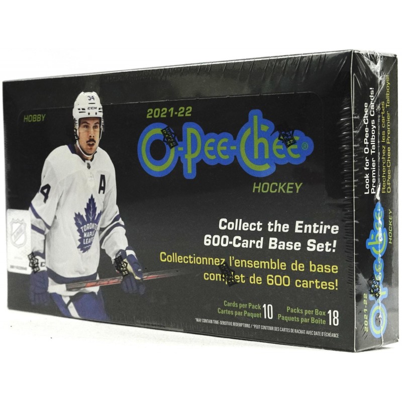 2021-22 Upper Deck O-Pee-Chee Hockey Hobby Box