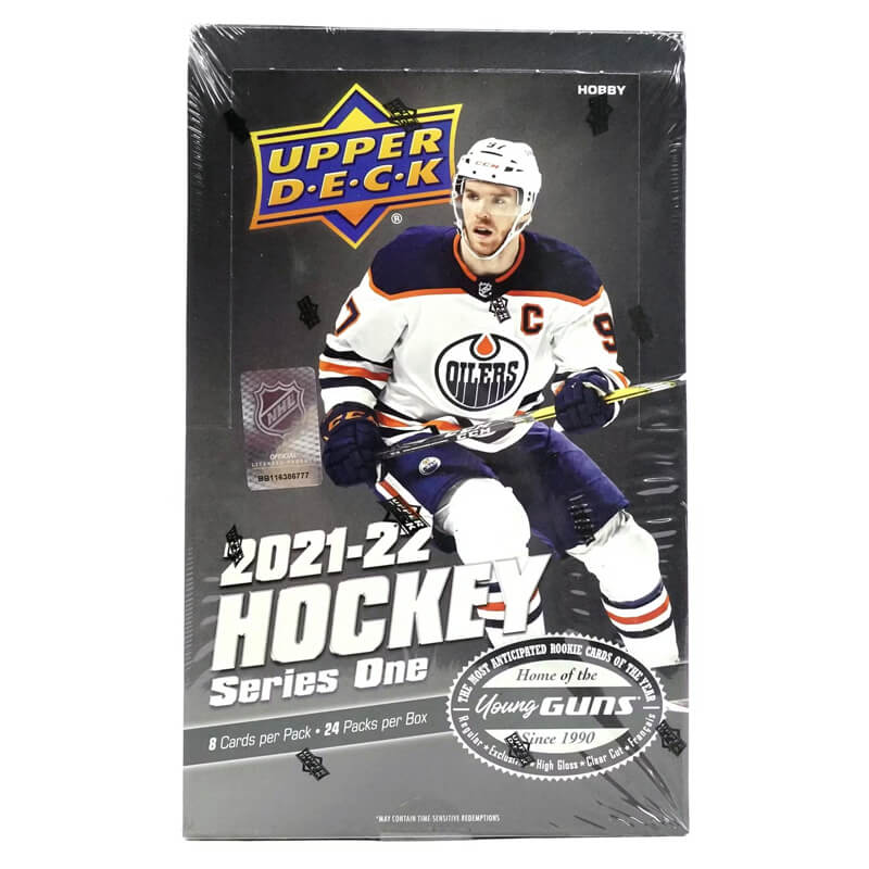 2021-22 Upper Deck Series 1 Hockey Hobby Box
