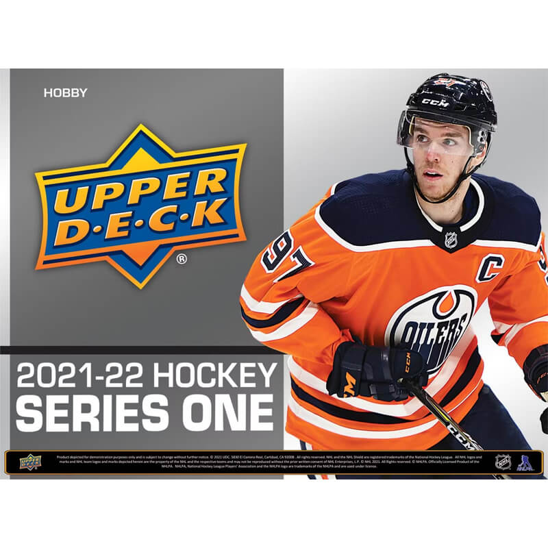 2021-22 Upper Deck Series 1 Hockey Hobby Box
