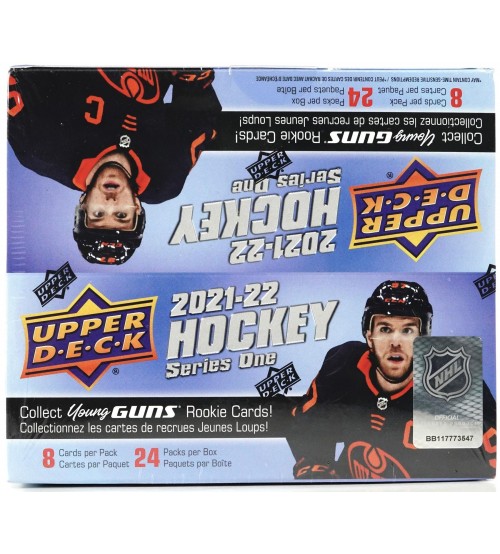 2021-22 Upper Deck Series 1 Hockey Hobby Box