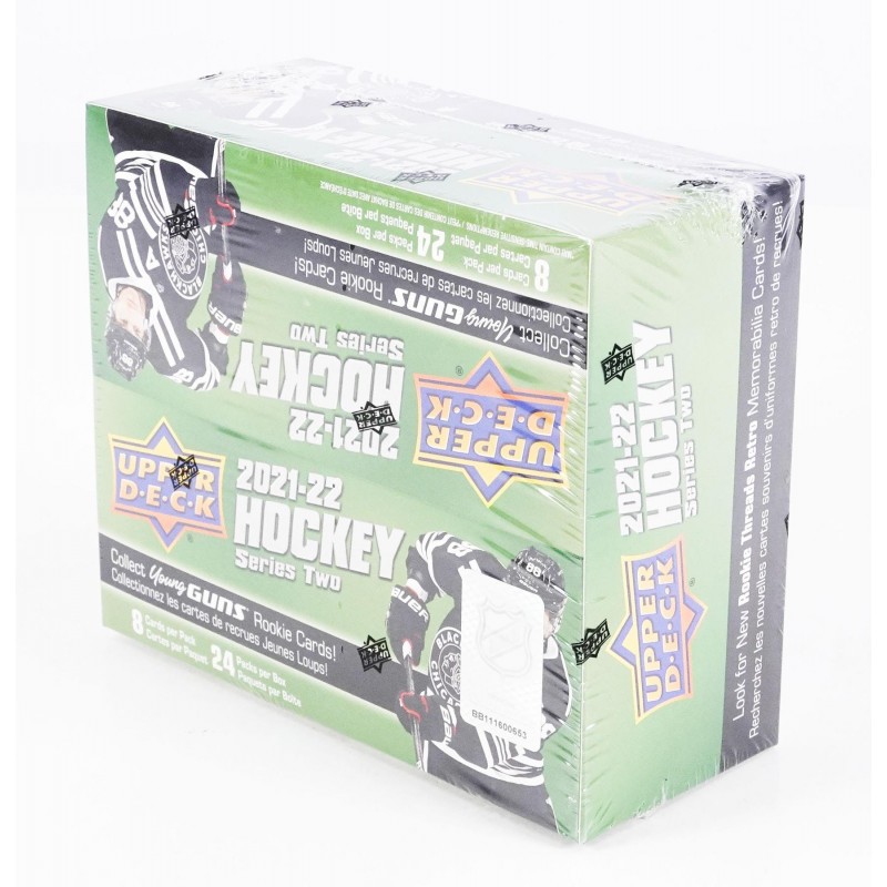 2021-22 Upper Deck Series 2 Hockey Retail Box